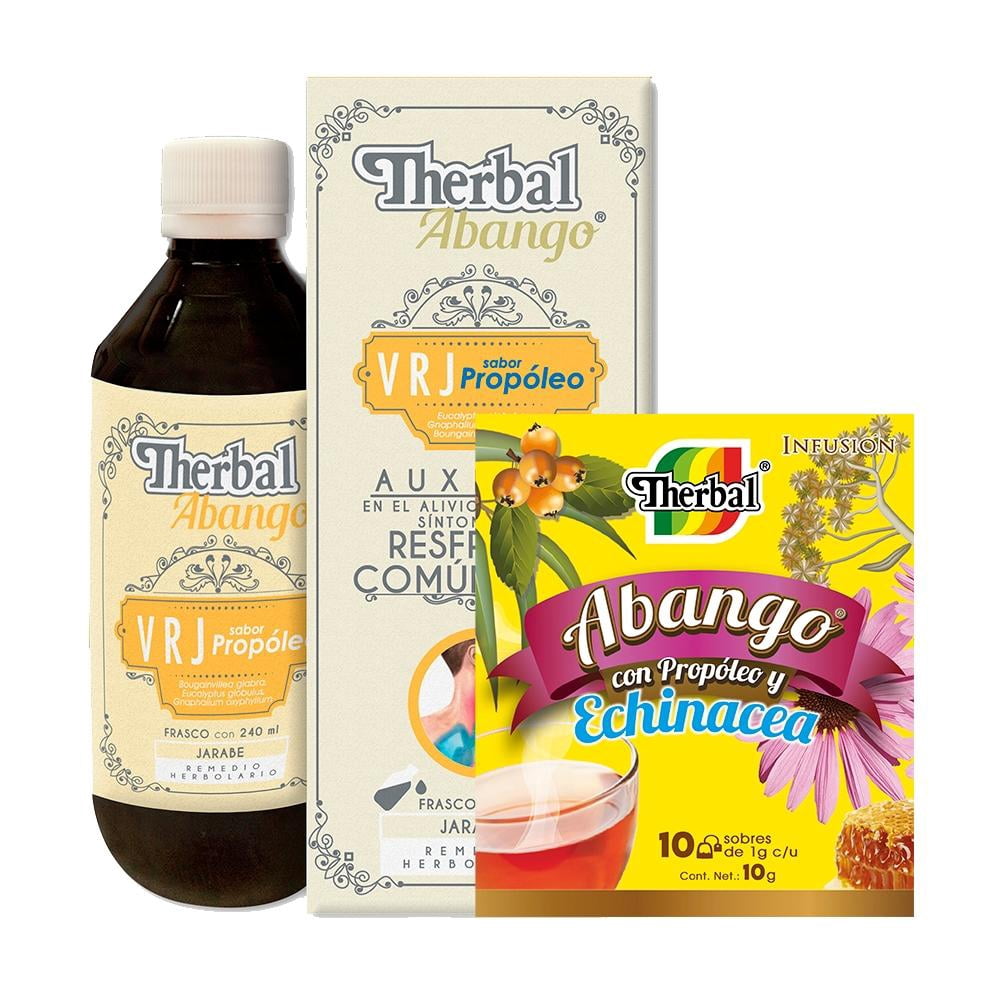 Jarabe Therbal 240 ml más Infusión Abango Con Equinacea 10 sobres de 1. ...