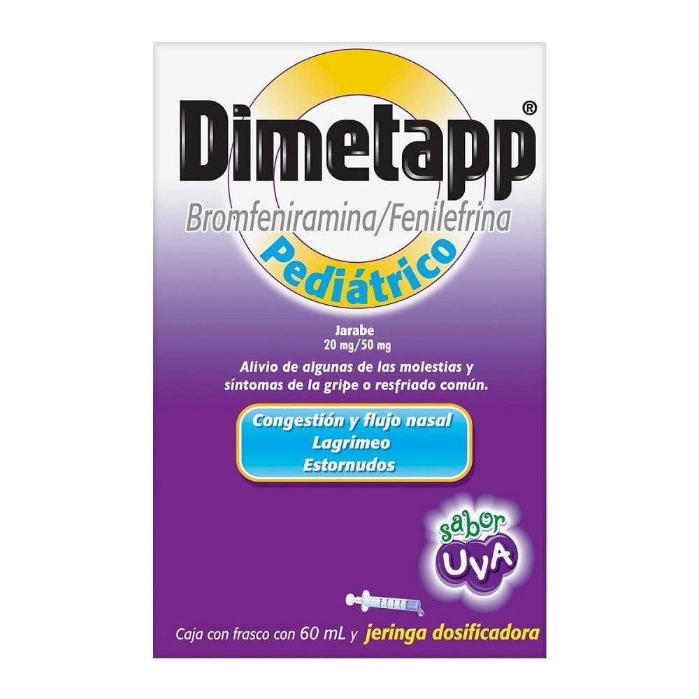 Dimetapp pediátrico sabor uva 60 ml | Walmart en línea