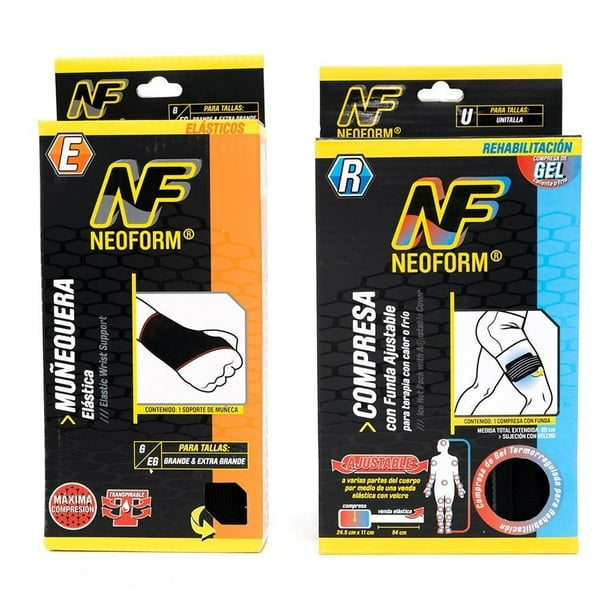 Compresa Gel más Muñequera Elástica Neoform G-Eg | Walmart en línea