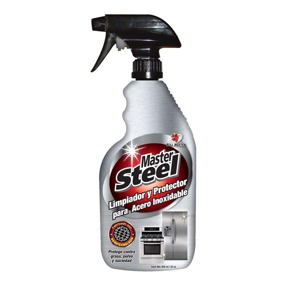 Limpiador MASTER STEEL 650 ML para acero inoxidable | Bodega Aurrera en ...
