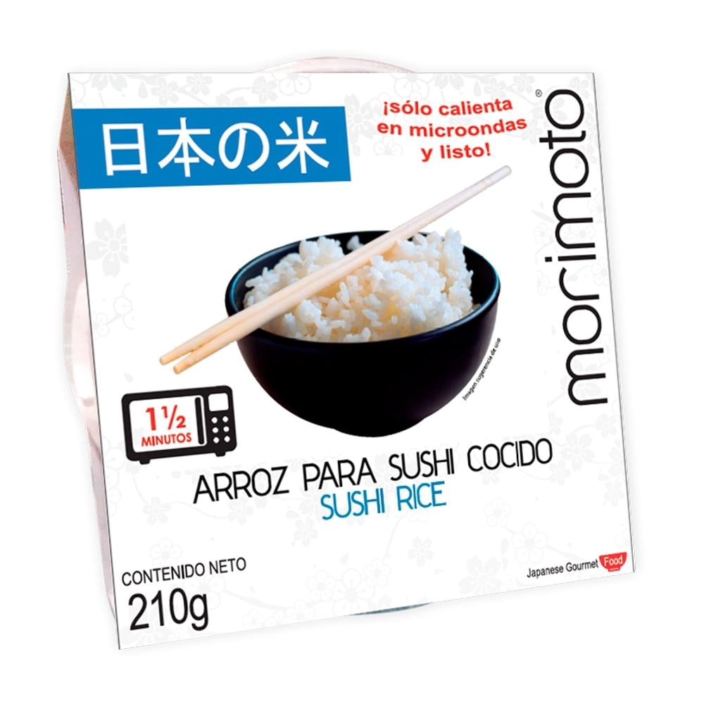 Arroz para Sushi Morimoto Japonés Instantáneo 210g | Walmart en línea