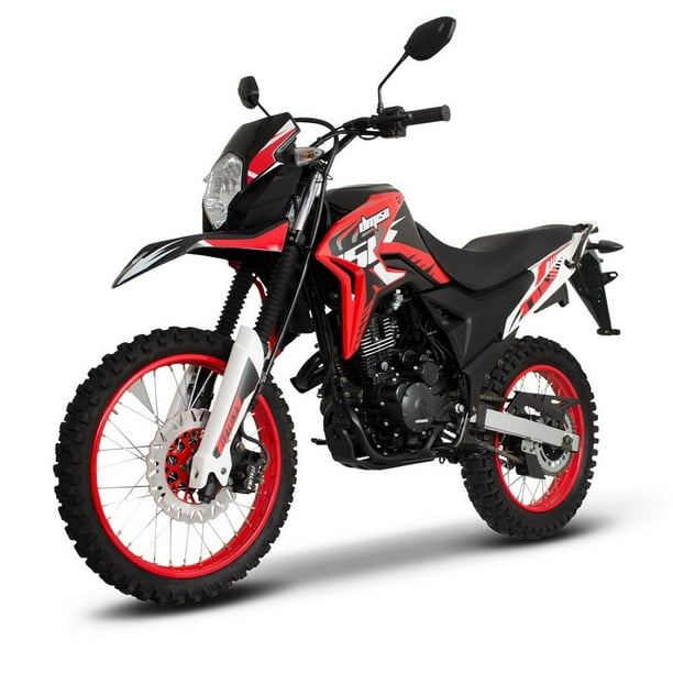 Motocicleta Italika Dm150 Rojo Negro 2021 | Walmart en línea