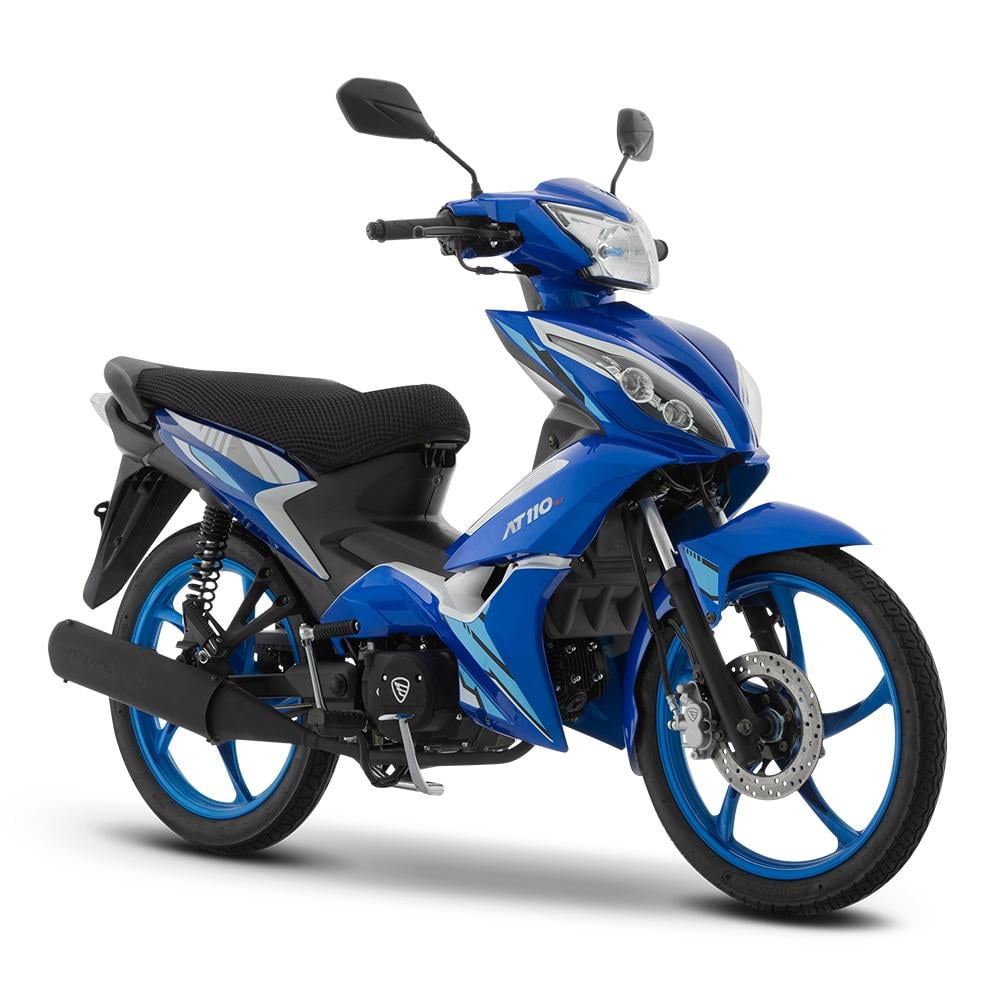 Motocicleta Italika At110 Rt Azul Blanco 2021 | Bodega Aurrera en línea