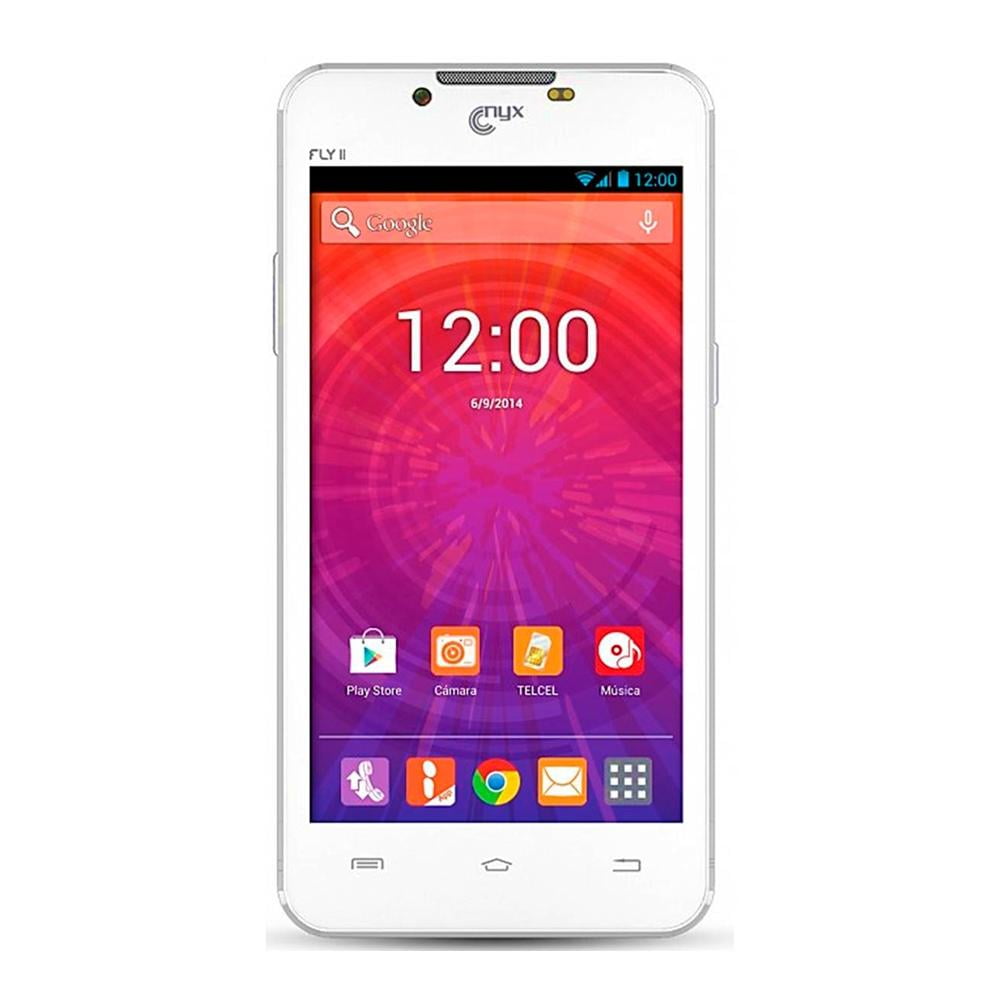 Smartphone Nyx Mobile Fly II Blanco 3G Telcel R.9 | Walmart en línea