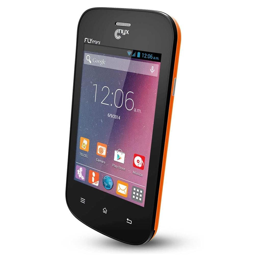 Smartphone Nyx Mobile Mobile Fly Mini 2 GB Anaranjado Telcel | Walmart ...