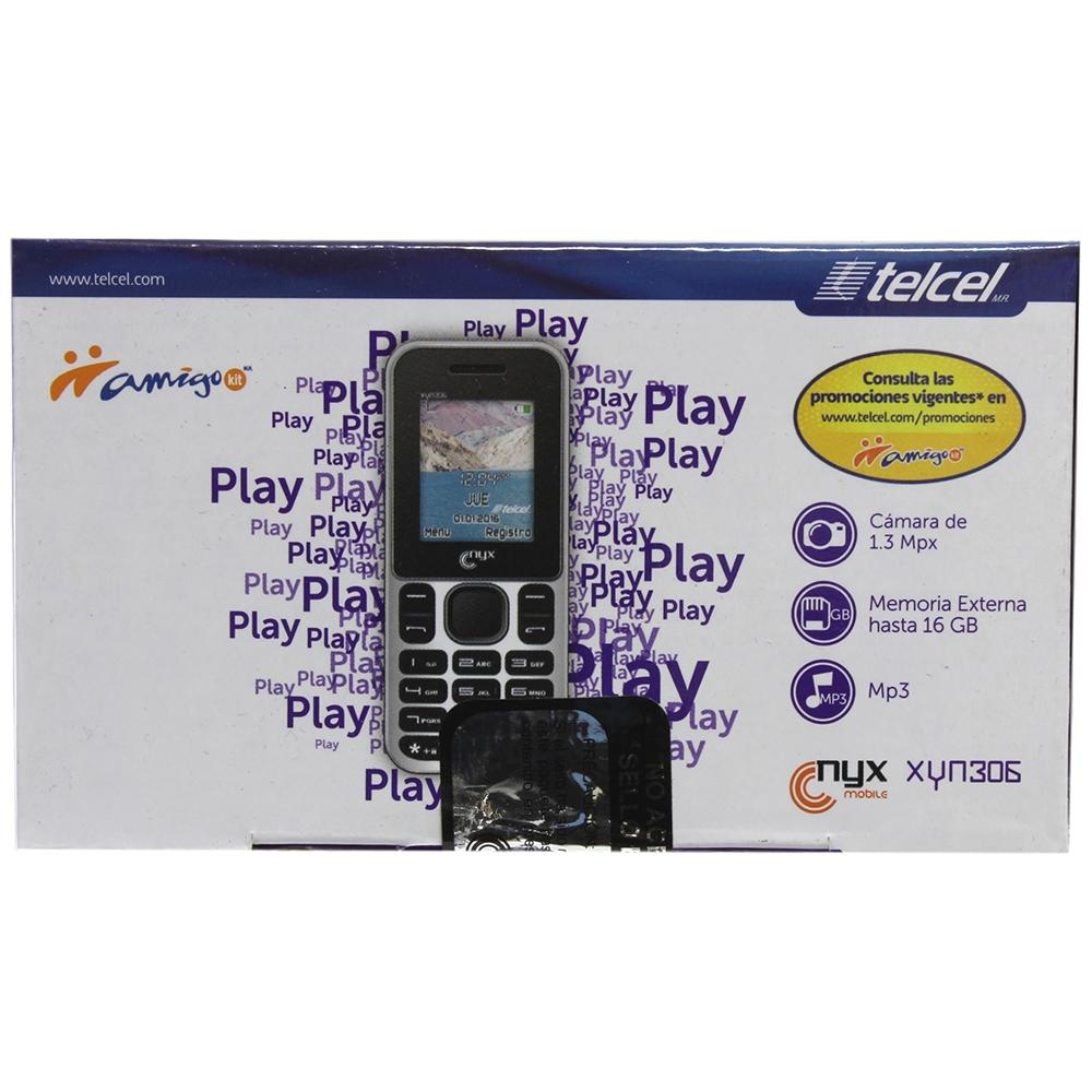 Teléfono celular Nyx Mobile Xyn306 32MB Negro Telcel | Walmart en línea