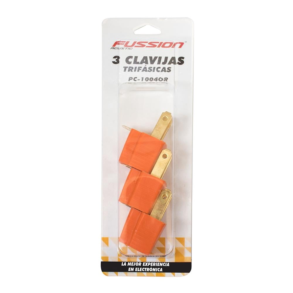 Clavijas Trifásicas Fussion PC-1004 | Walmart en línea