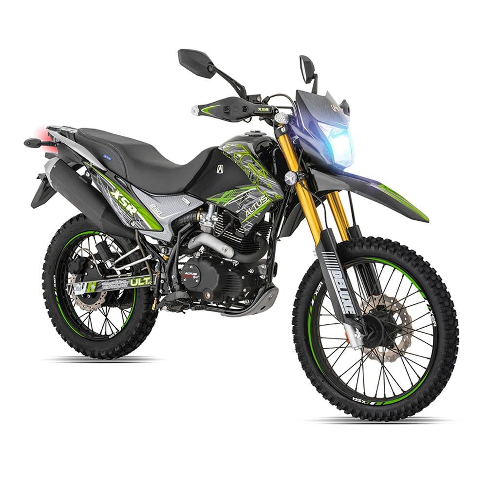 Motocicleta Veloci Altus XSR Hyper Sport 250cc Negra con Verde 2017 ...