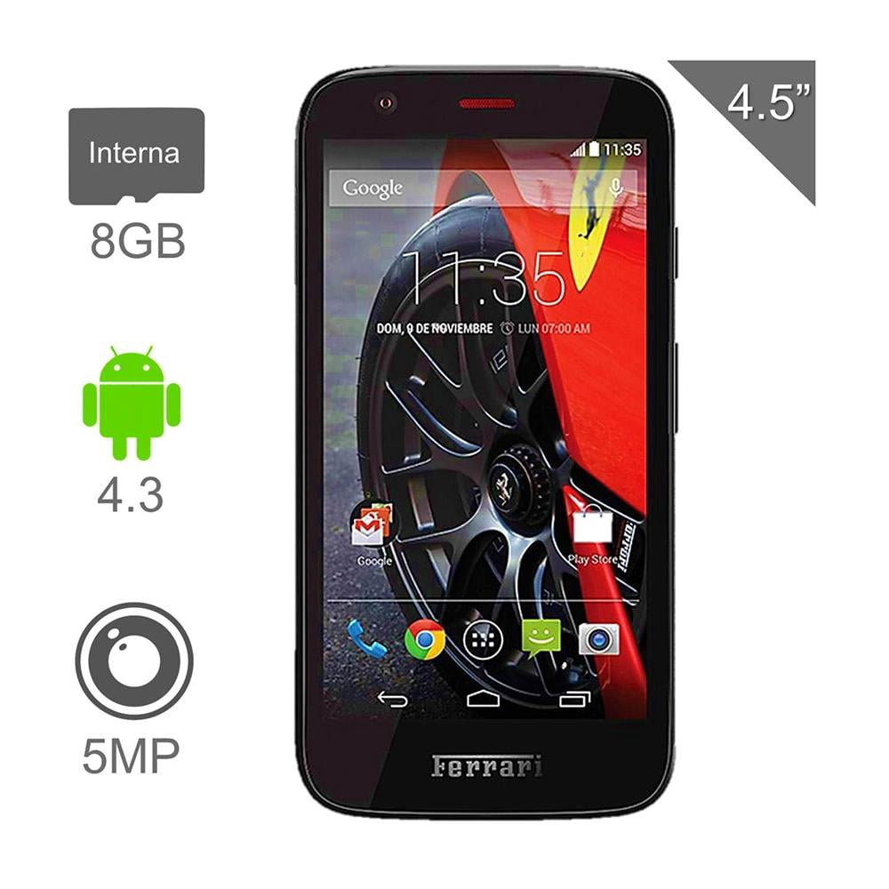 Smartphone Motorola Moto G Ferrari Negro Iusacell | Walmart en línea