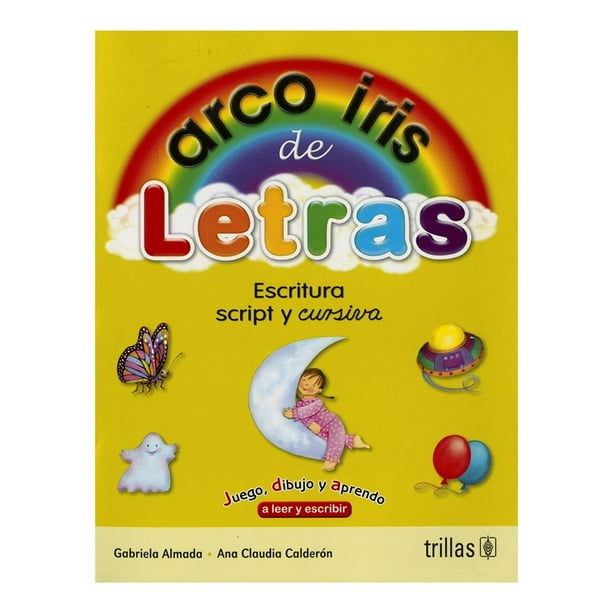 Arco Iris De Letras Escritura Script y Cursiva 1 | Walmart en línea