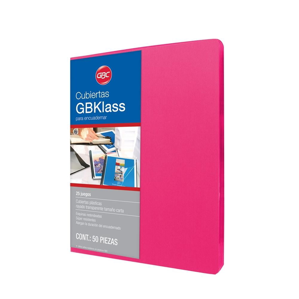 Cubiertas para Engargolar GBC Klass Rosas Rayadas 10 Paquetes con 50 ...