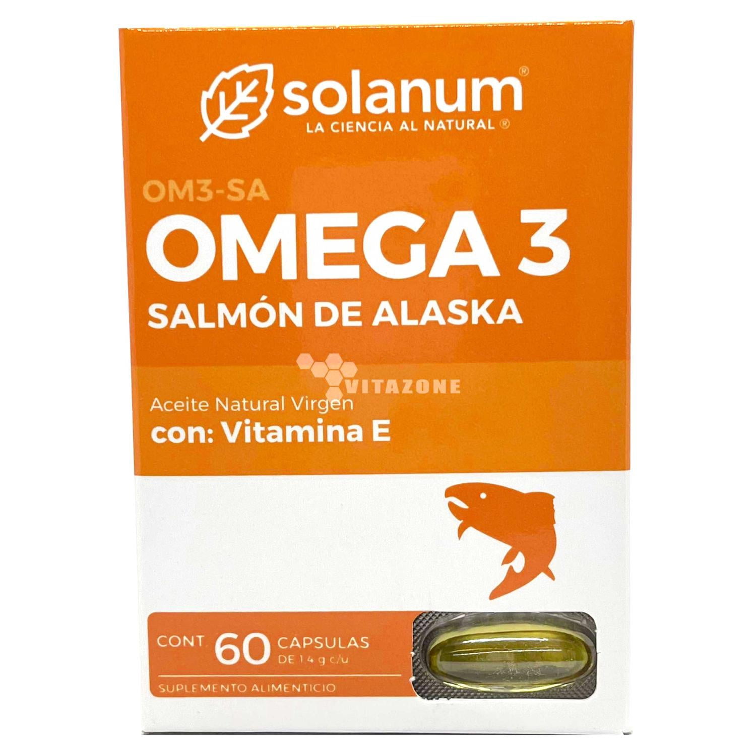Suplemento alimenticio Solanum La Ciencia al Natural OM3-SA omega 3 ...