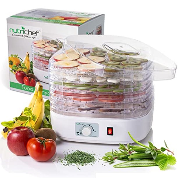 NutriChef Food Dehydrator Machine - Conservador de alimentos NutriChef ...