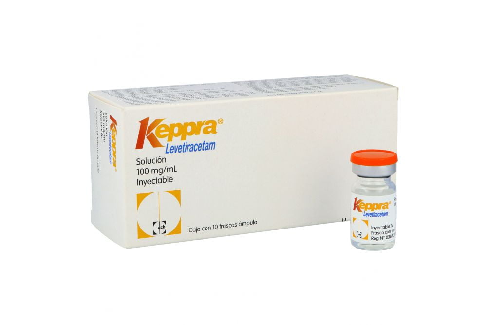 Keppra 100 mg/ml solución inyectable 10 frascos ámpula | Walmart en línea