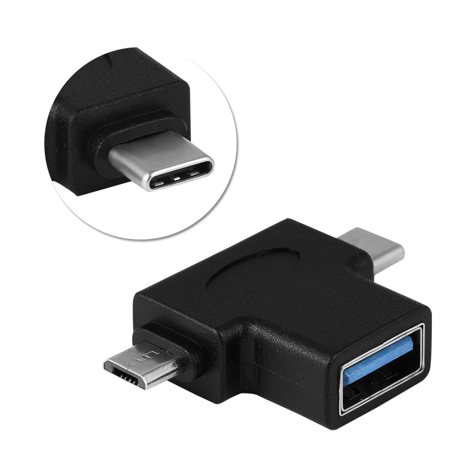 USB OTG, Micro USB OTG, 2 En 1 Adaptador OTG Para Mouse Keyvoard U Disk ...
