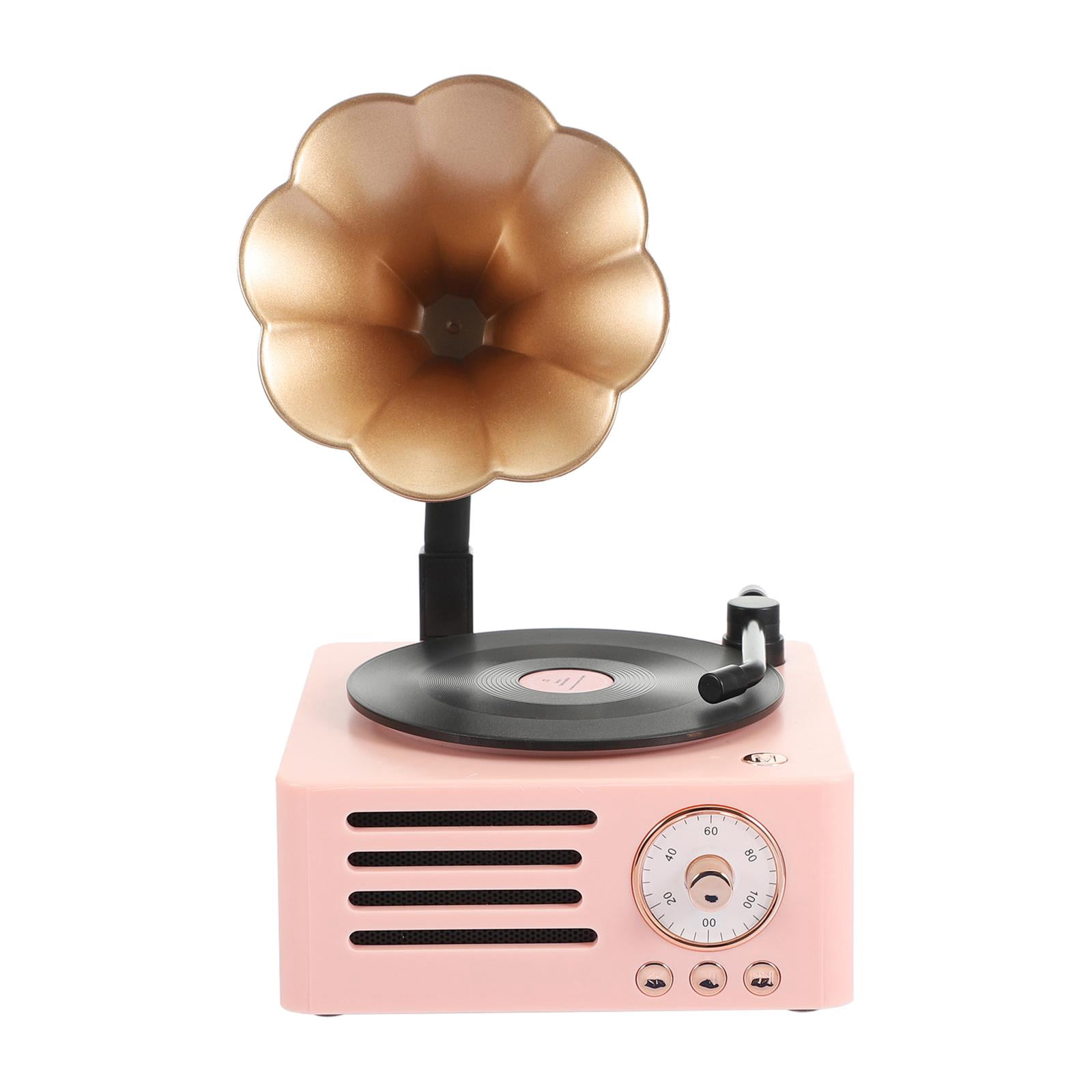 Tocadiscos tocadiscos Bluetooth 5.0 Classic Antique para decoración de ...