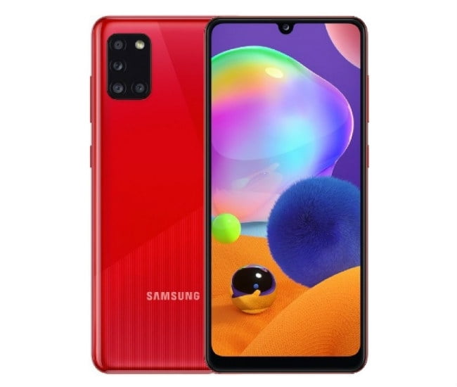 Smartphone Samsung Galaxy A31 64 GB Rojo Telcel | Bodega Aurrera en línea