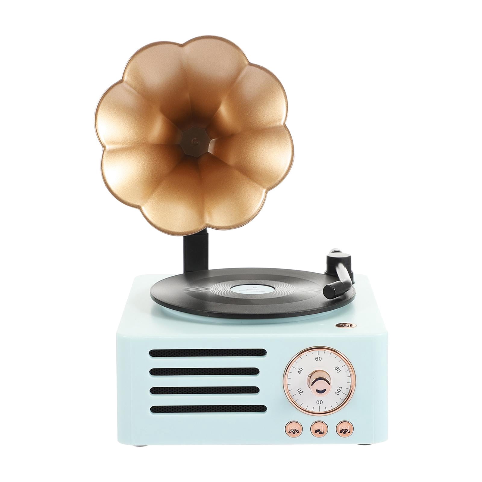 Tocadiscos tocadiscos Bluetooth 5.0 Classic Antique para decoración de ...