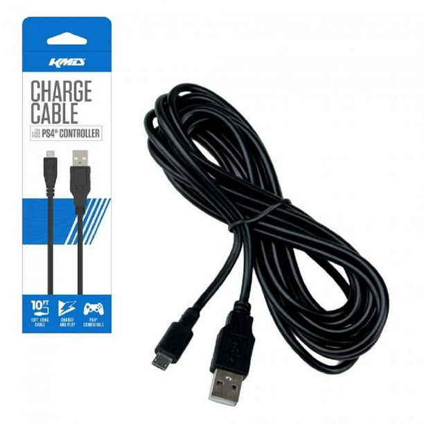 Cable USB de Carga para Control PS4 KMD KMD-PS4-2944 KMD-PS4-2944 ...