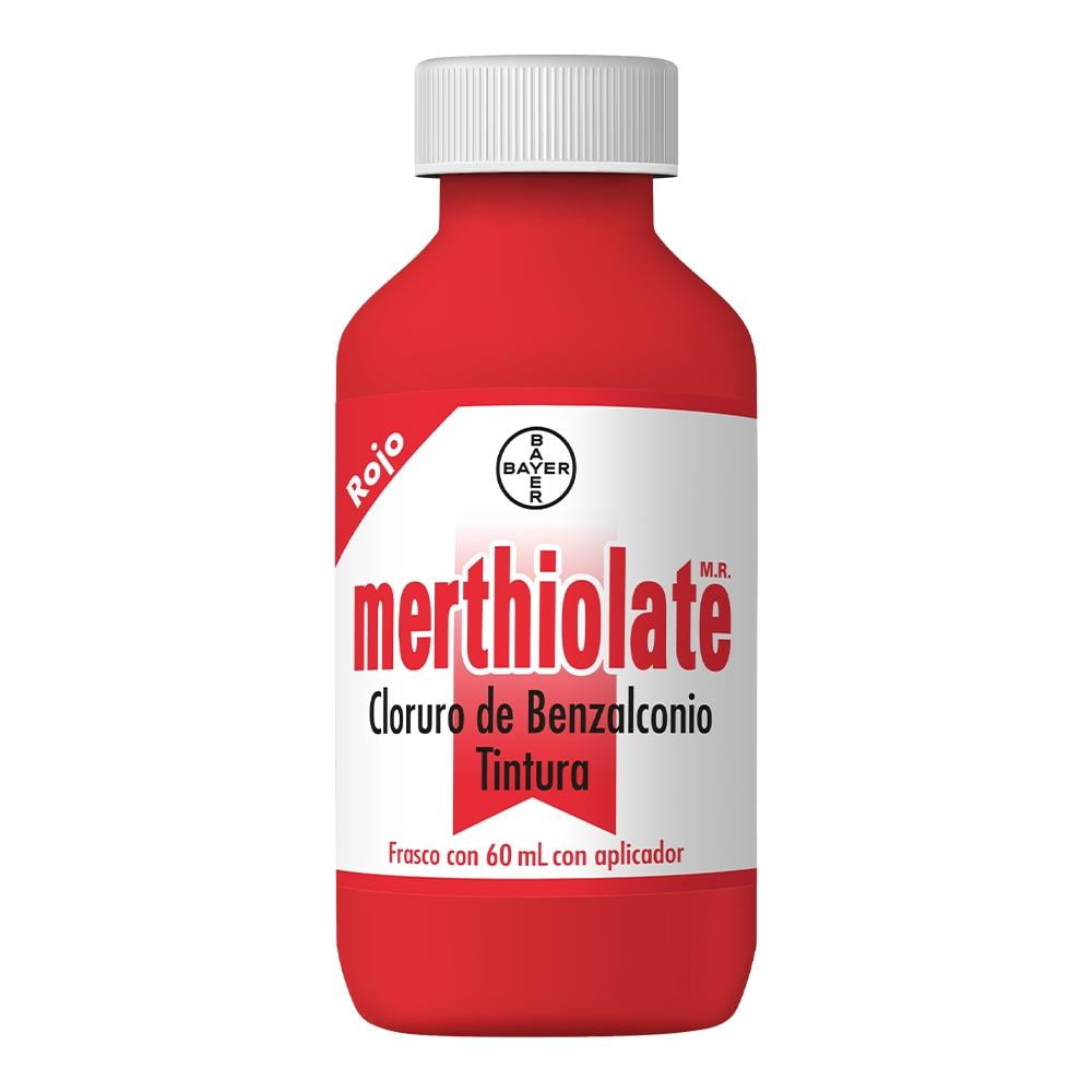 Antiséptico Merthiolate rojo 60 ml | Walmart en línea