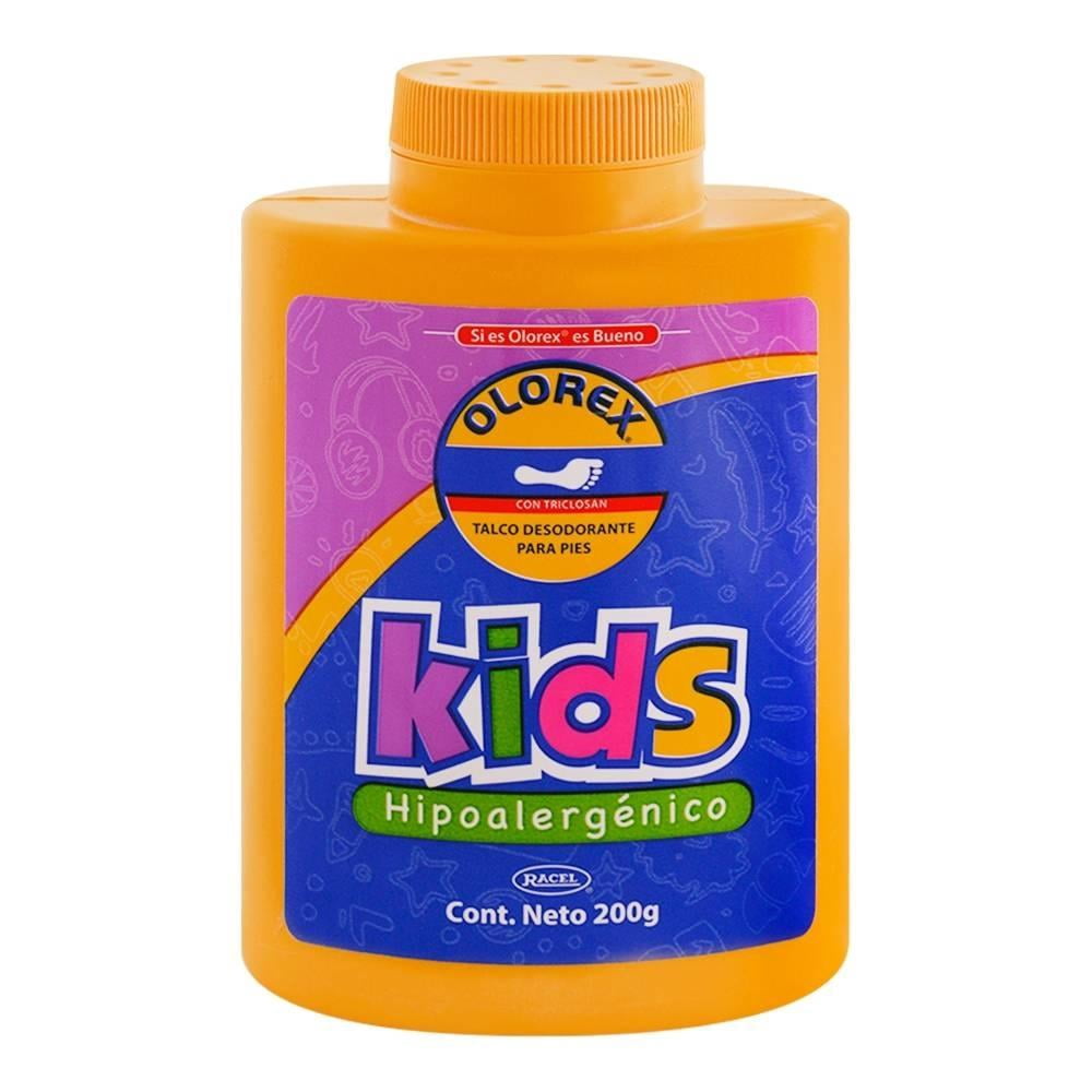 Talco desodorante para pies Olorex kids hipoalergénico 200 g | Walmart ...