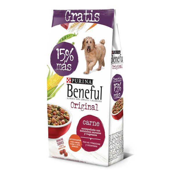 Alimento para perro Beneful original sabor carne 4.6 kg | Walmart en línea