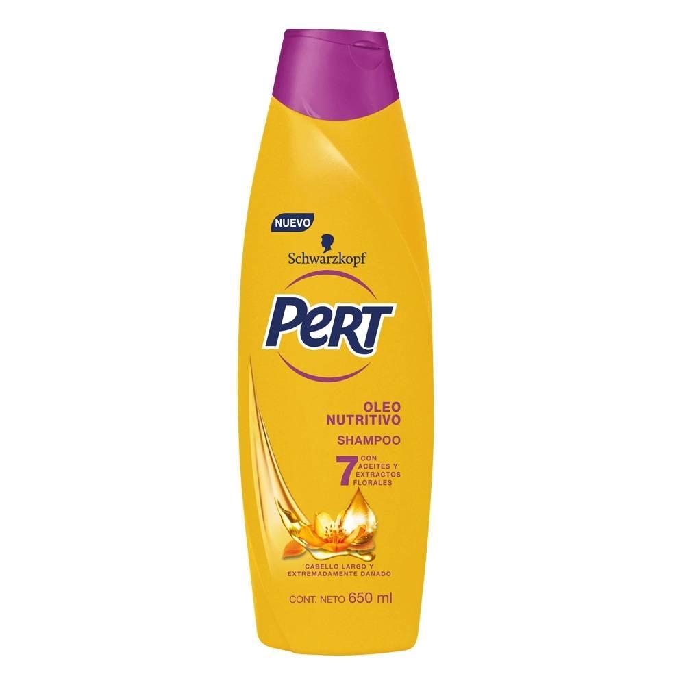 Shampoo Pert oleo nutritivo con 7 aceites y extractos florales 700 ml ...