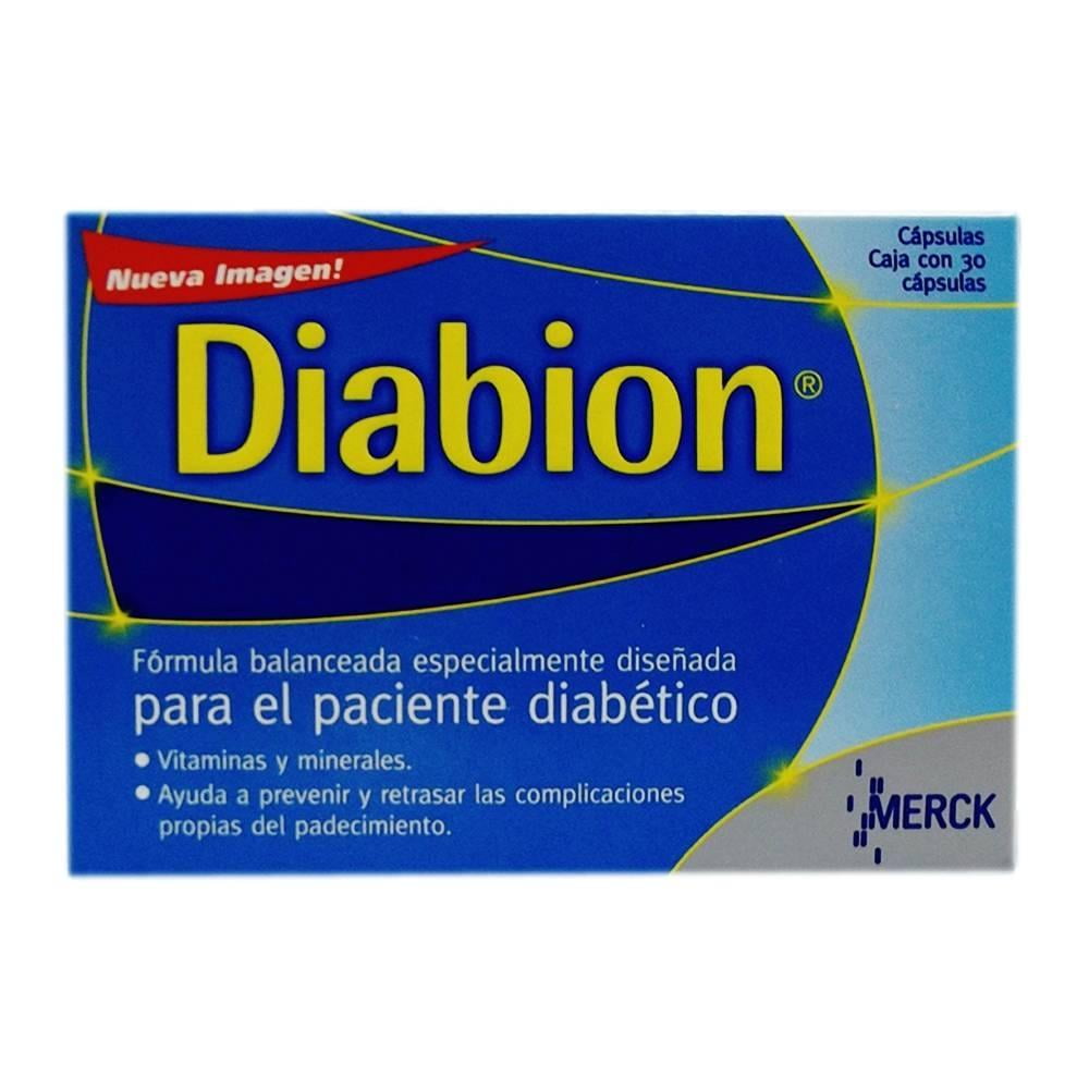 Diabion para el paciente diabetico 30 pzas | Walmart en línea
