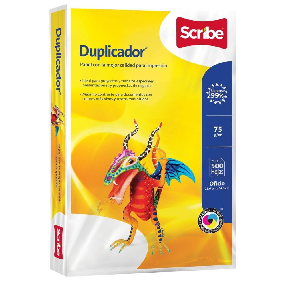 Papel Duplicador Scribe Tamaño Oficio 500 Hojas | Walmart en línea
