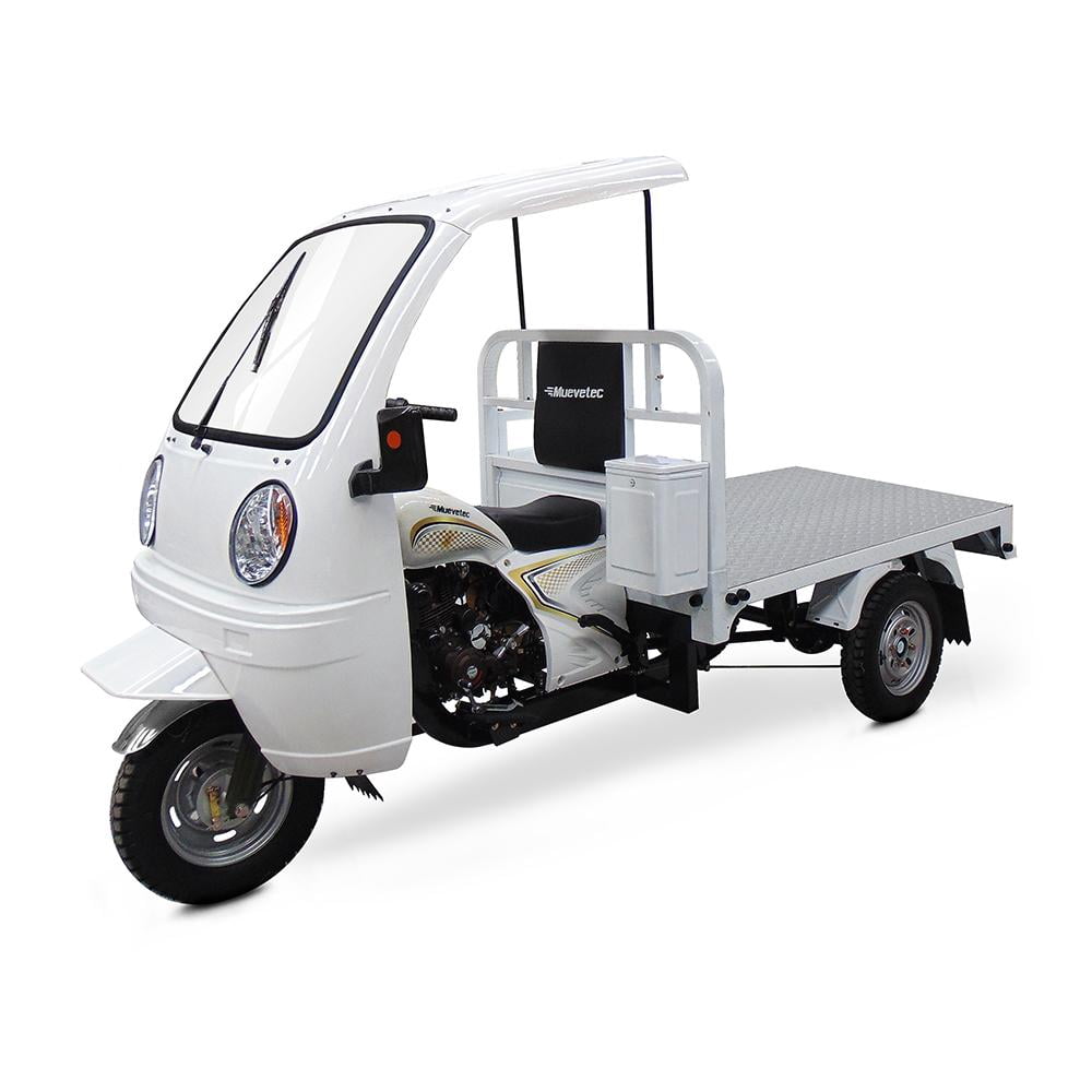 Motocarro A Gasolina Muevetec G-YA8 Tipo Plancha con Cabina Motor 200cc ...