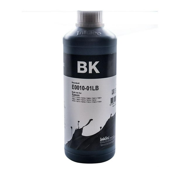 Litro de Tinta para Epson Dye Negro Inktec E0010-01LB | Bodega Aurrera en línea